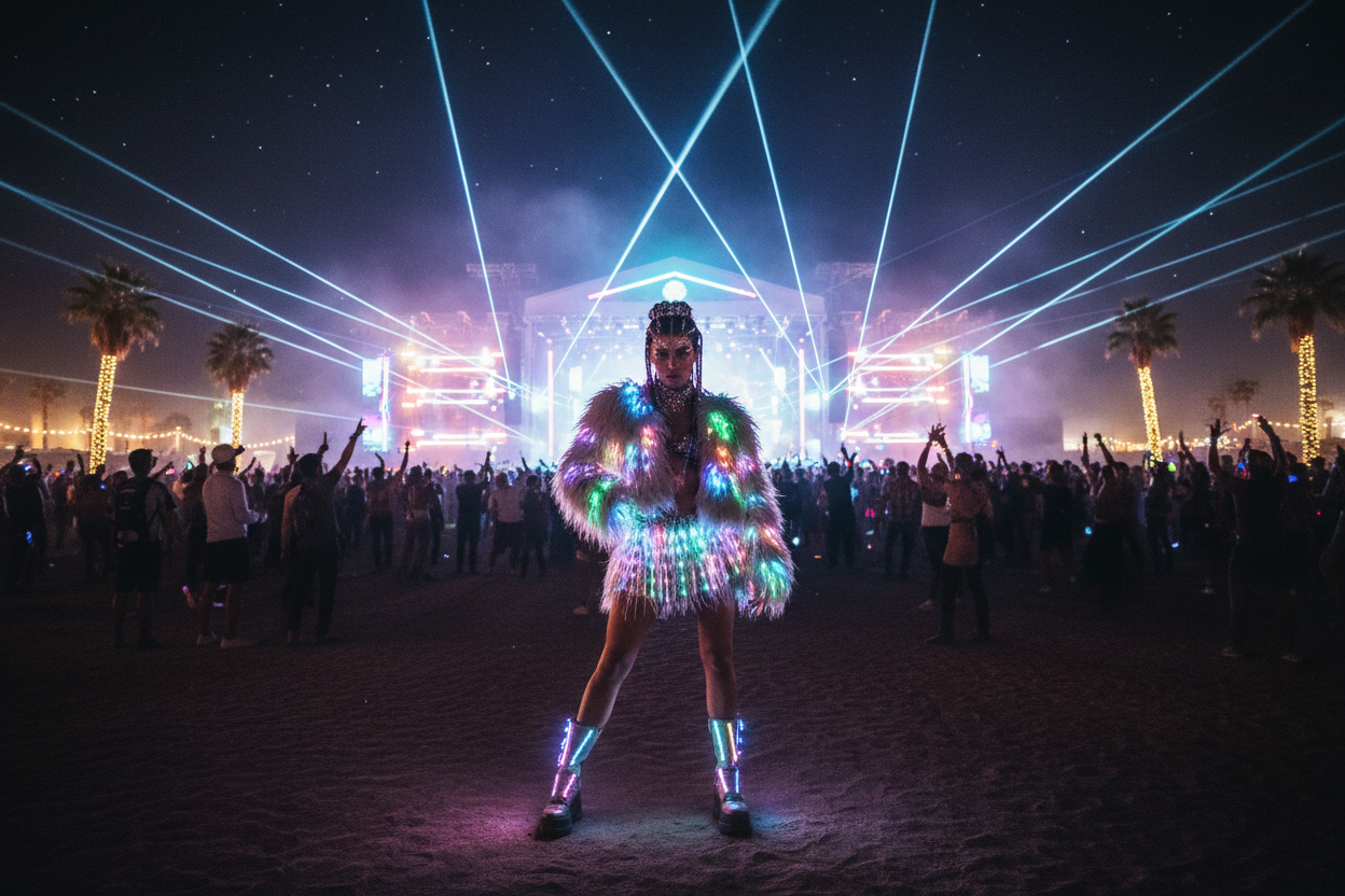 Light-Up Outfit Ideas for Night Raves 2026 – Unspoken Fashion