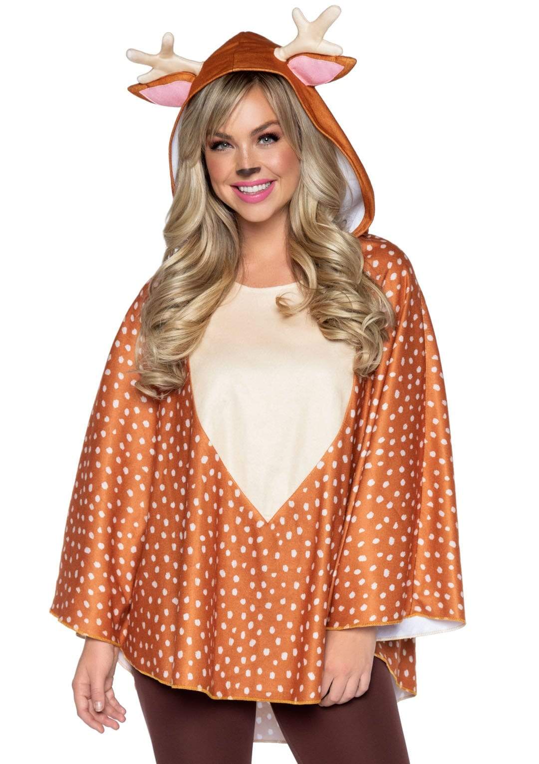 Fawn Poncho Animal Costume With Hood – Unspoken Fashion