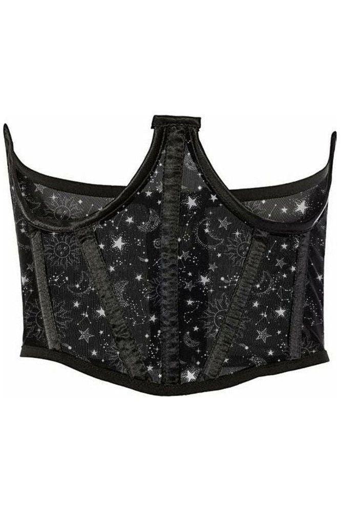 Lavish Celestial Mesh Open Cup Waist Cincher – Unspoken Fashion